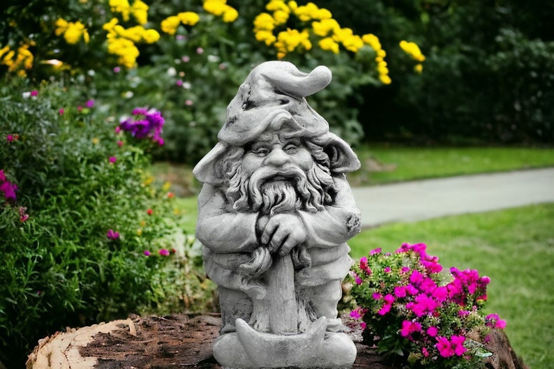 Outdoor Troll Figurine Realistic Cement Decoration Sculpture Stone ...