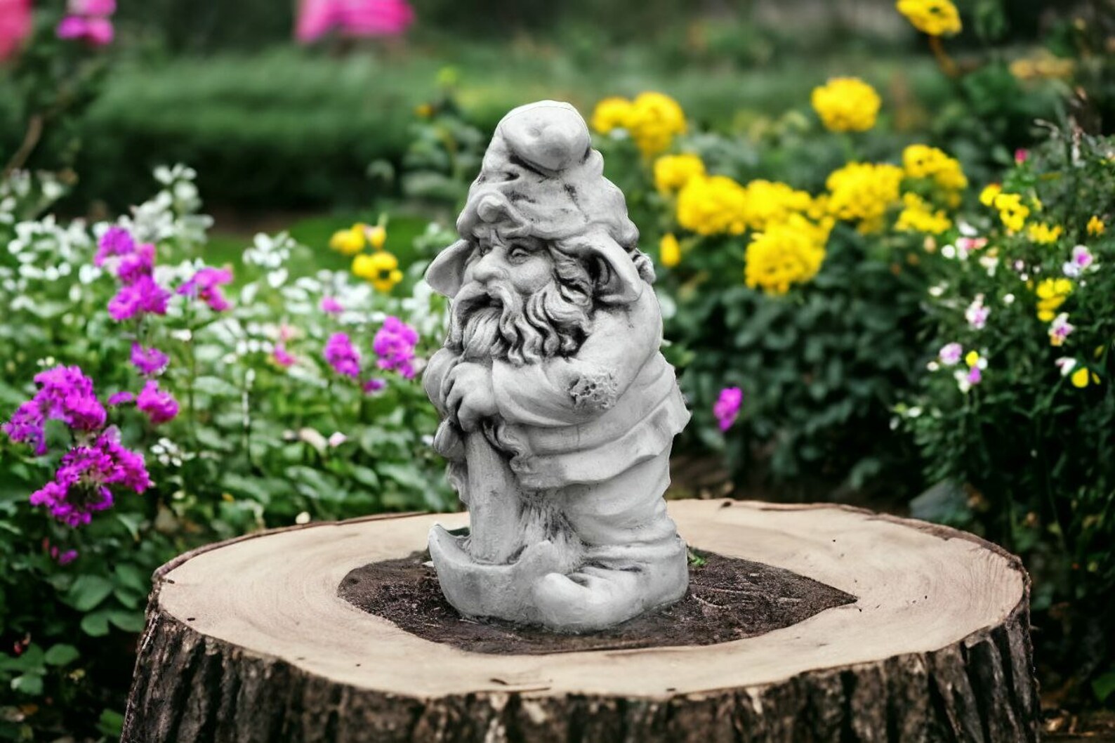 Outdoor Troll Figurine Realistic Cement Decoration Sculpture Stone ...