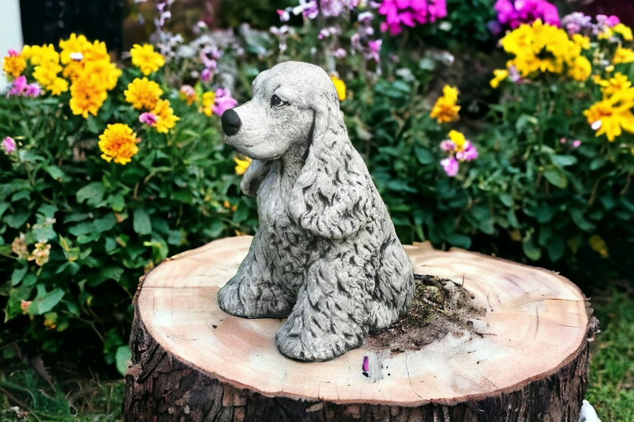 Cocker Spaniel Dog Figure Pet Loss Memorial Great Idea for Gift Doggy ...