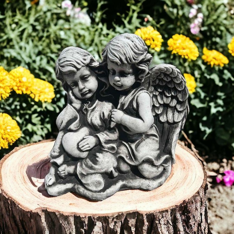 Angel Boy Garden - Etsy