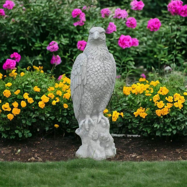 Concrete Eagle Statues - Etsy