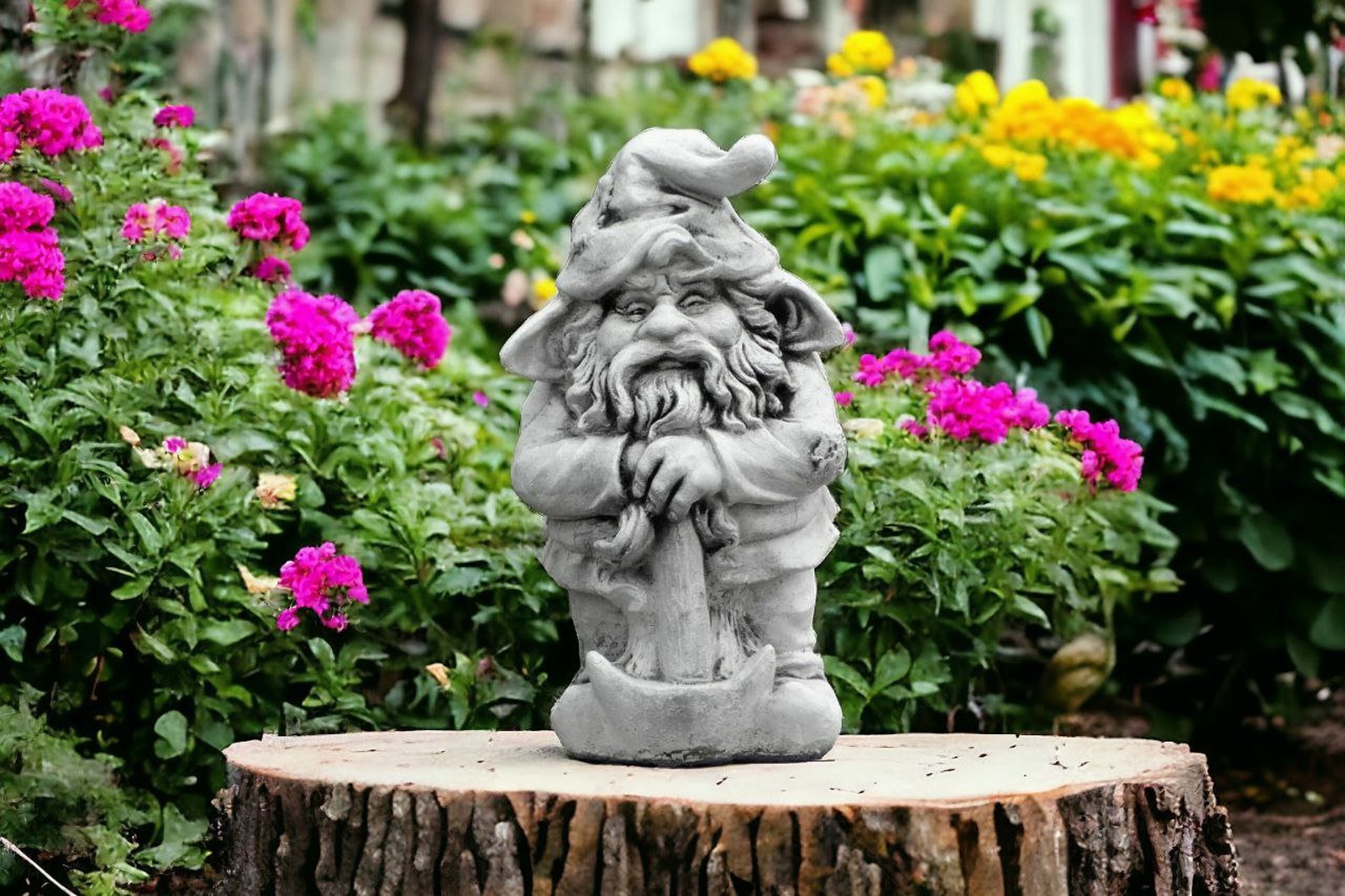 Outdoor Troll Figurine Realistic Cement Decoration Sculpture Stone ...
