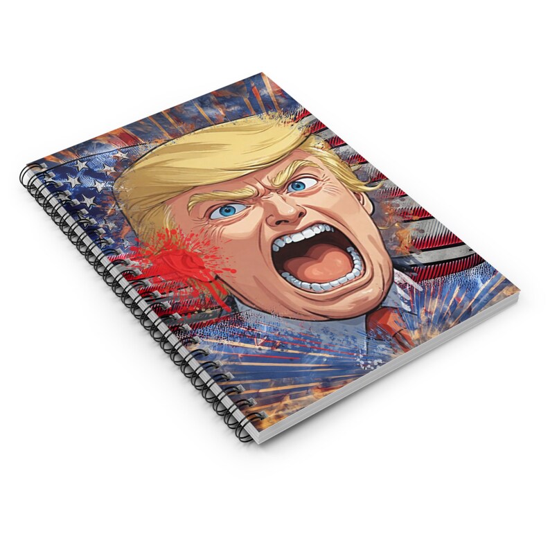 Manga Back to School Notebook Funny Donald Trump Ear Meme Political ...