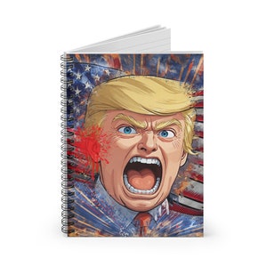 Manga Back to School Notebook Funny Donald Trump Ear Meme Political ...