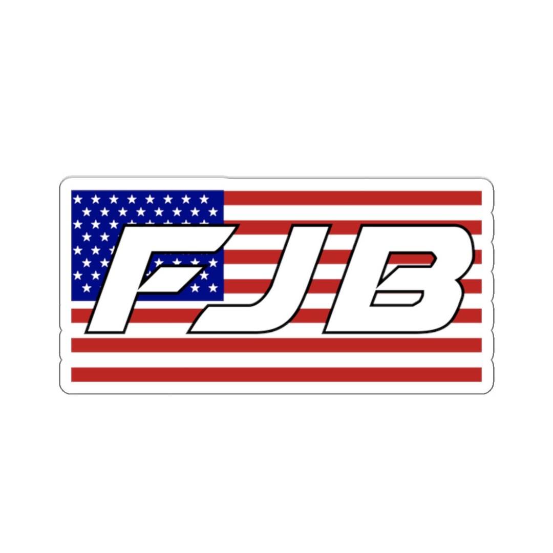 FJB Kiss-cut Stickers, American Flag Sticker, USA Sticker, Decal Vinyl ...
