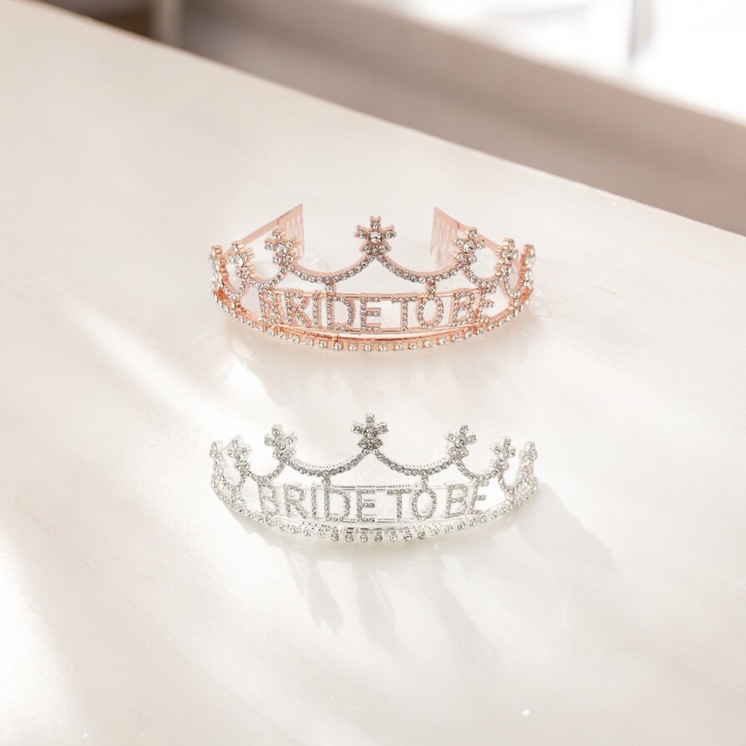 Bride to Be Crown | Wedding Accessories | Fashion Rhinestone Headband ...