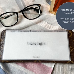 Budget Wallet Dividers Tabbed for Cash Stuffing Custom Dividers With ...