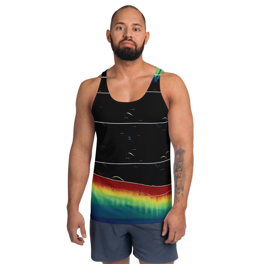 Fish Sonar Tank Top RB by Good Vibrations - Etsy