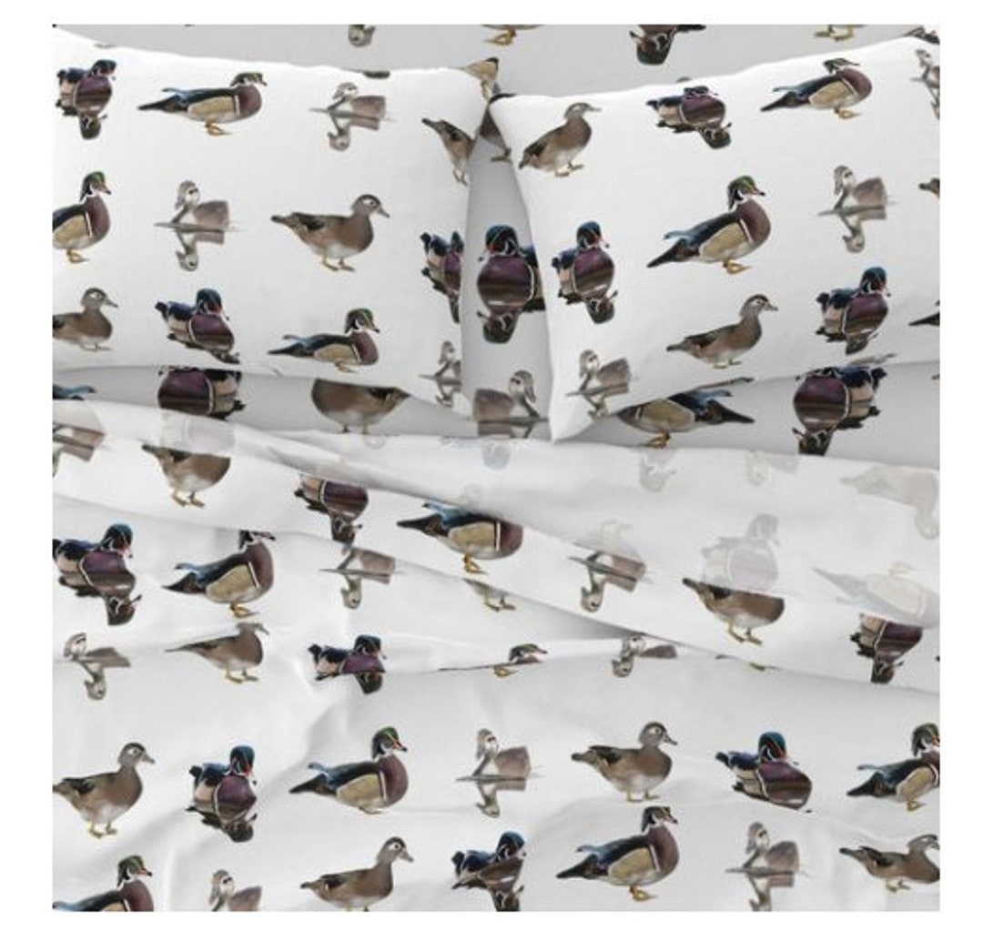 Wood Duck Sheets Twin Queen King - Etsy