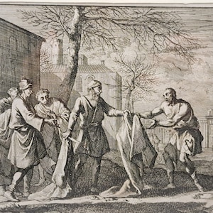 Jan Luyken Copper Engraving From the 17th Century, Golden Age Art From ...