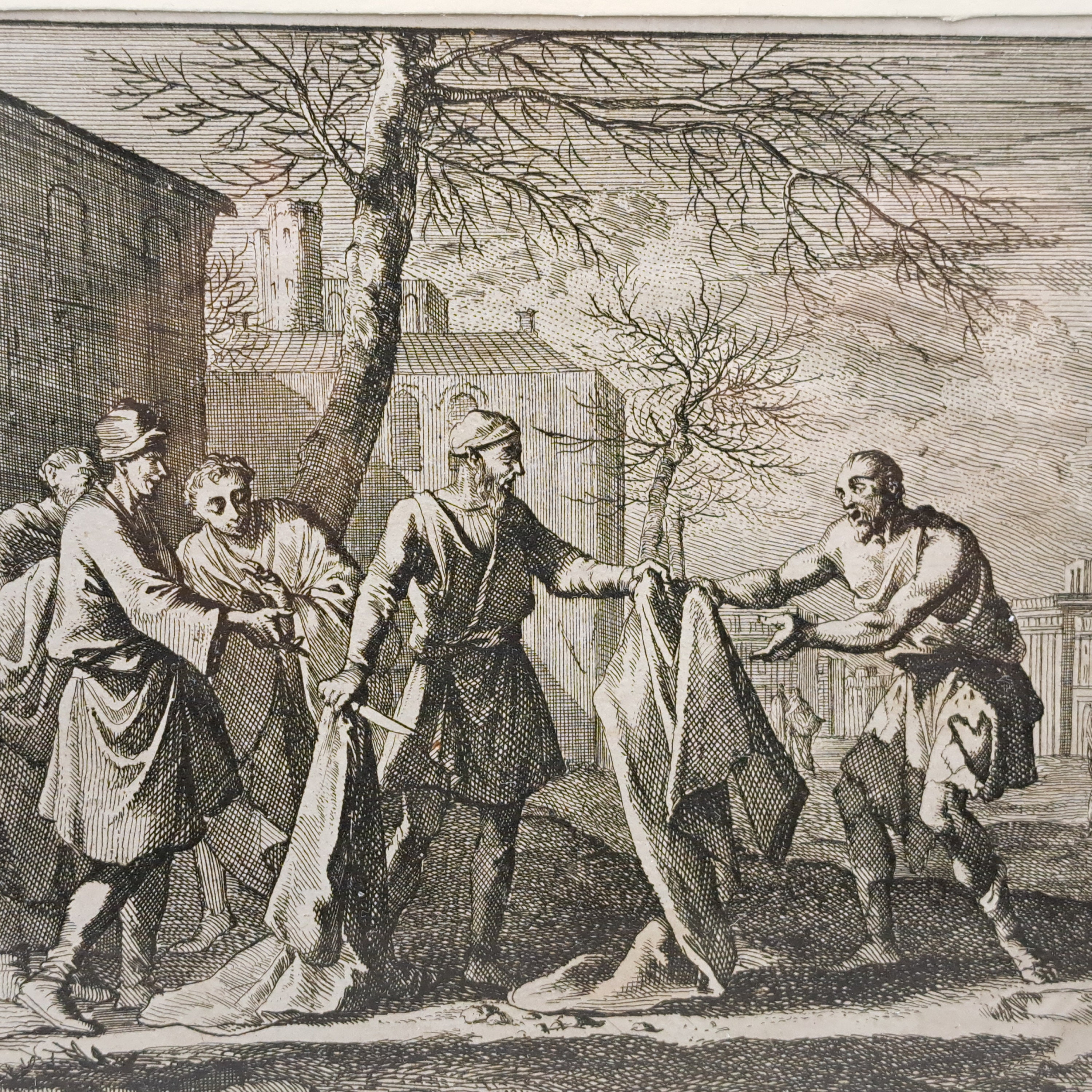 Jan Luyken Copper Engraving From the 17th Century, Golden Age Art From ...
