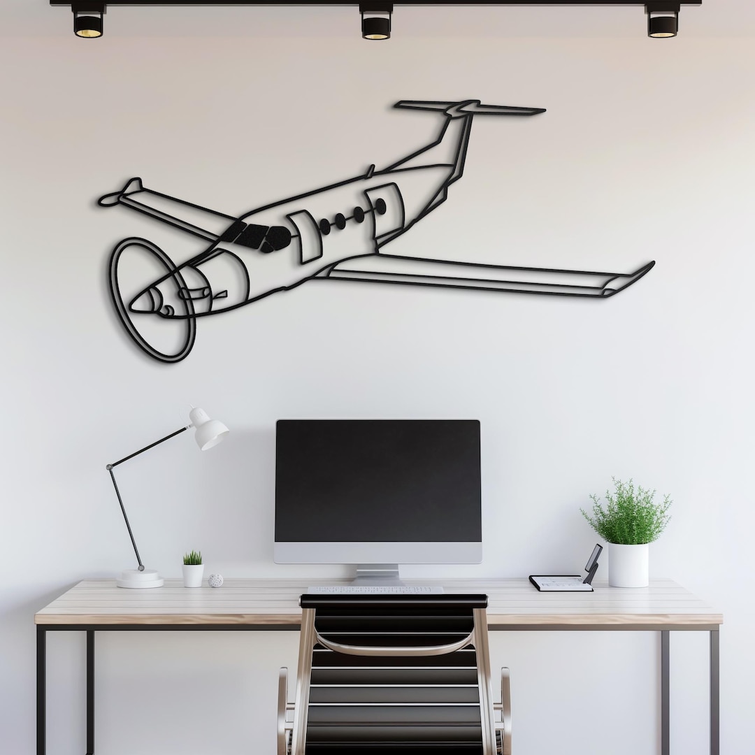 Modern Aircraft Metal Wall Art , Aviation Decor , Perfect Pilot Gift - Etsy