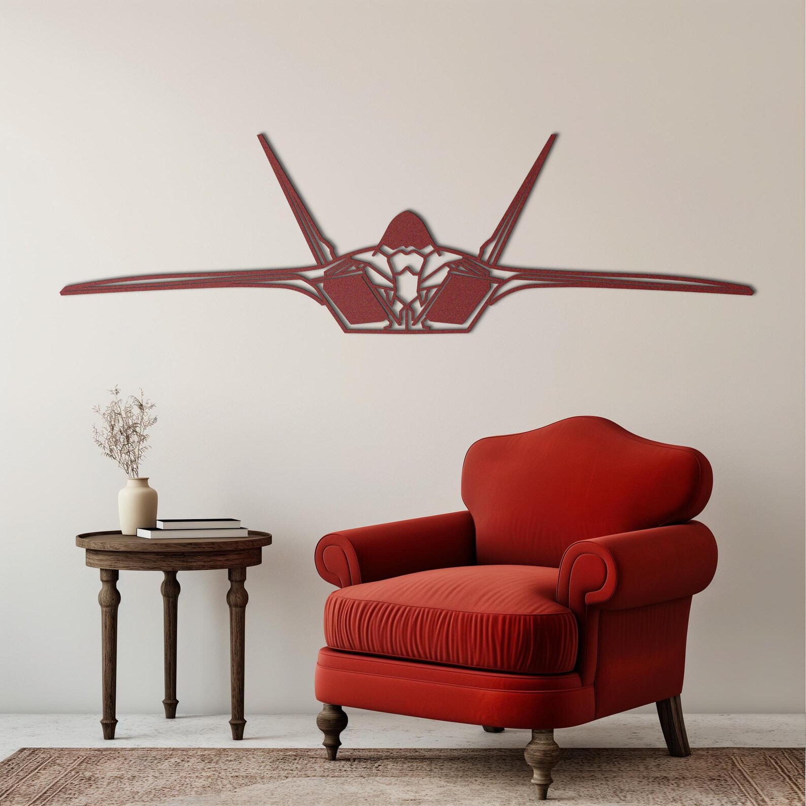 Fighter Jet Metal Wall Art, Modern Military Decor for Aviation Fans - Etsy