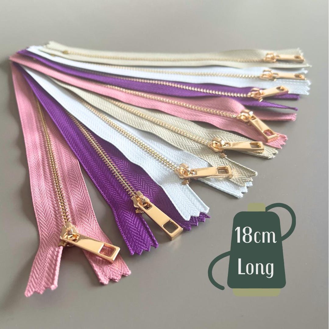 Metal Zipper for Bag Zipper Metal Closed End Zip for Pant Zip Metal ...