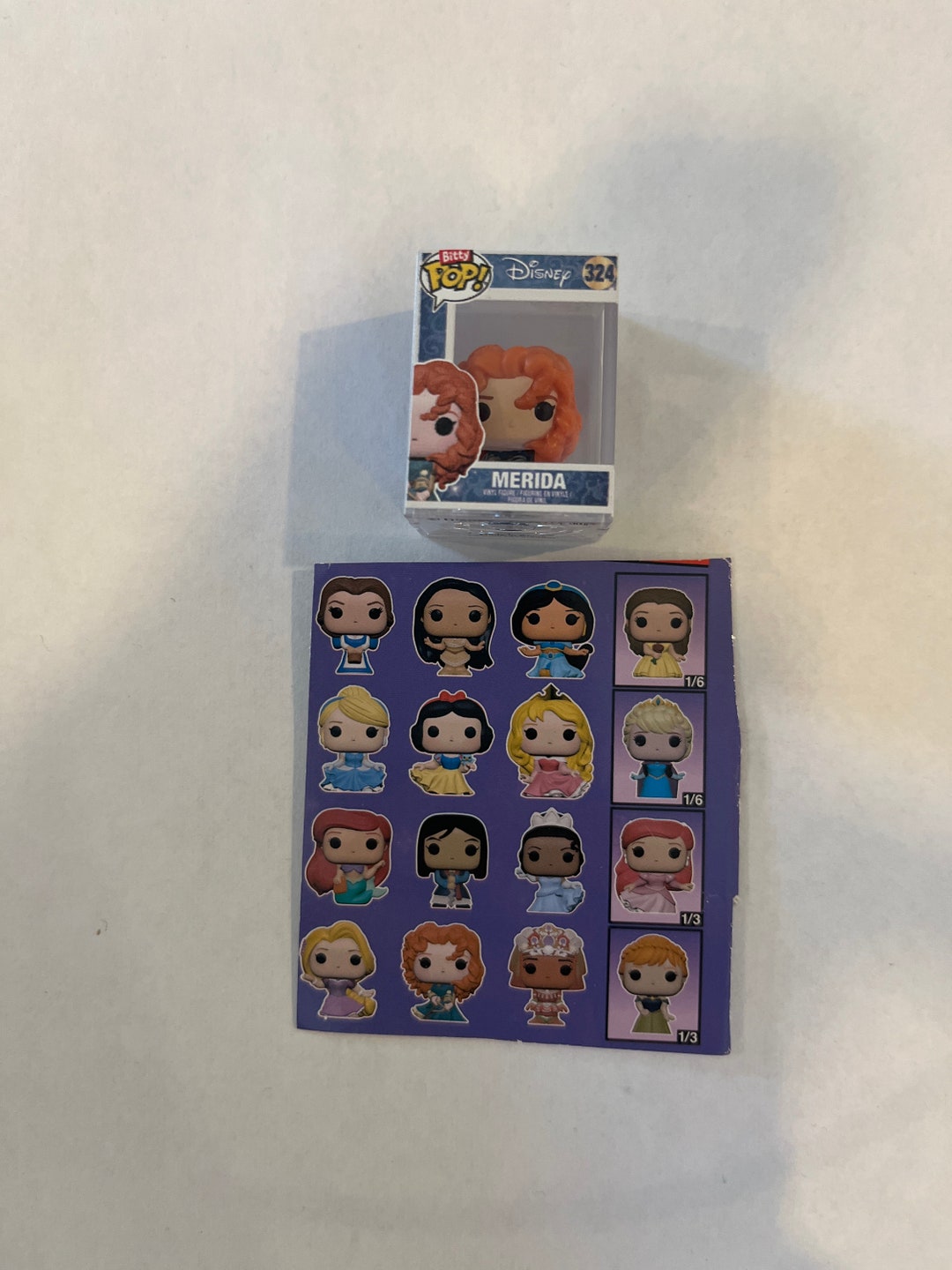 Funko Bitty Pop Disney in Perfect Condition Princess Merida #324 - Etsy