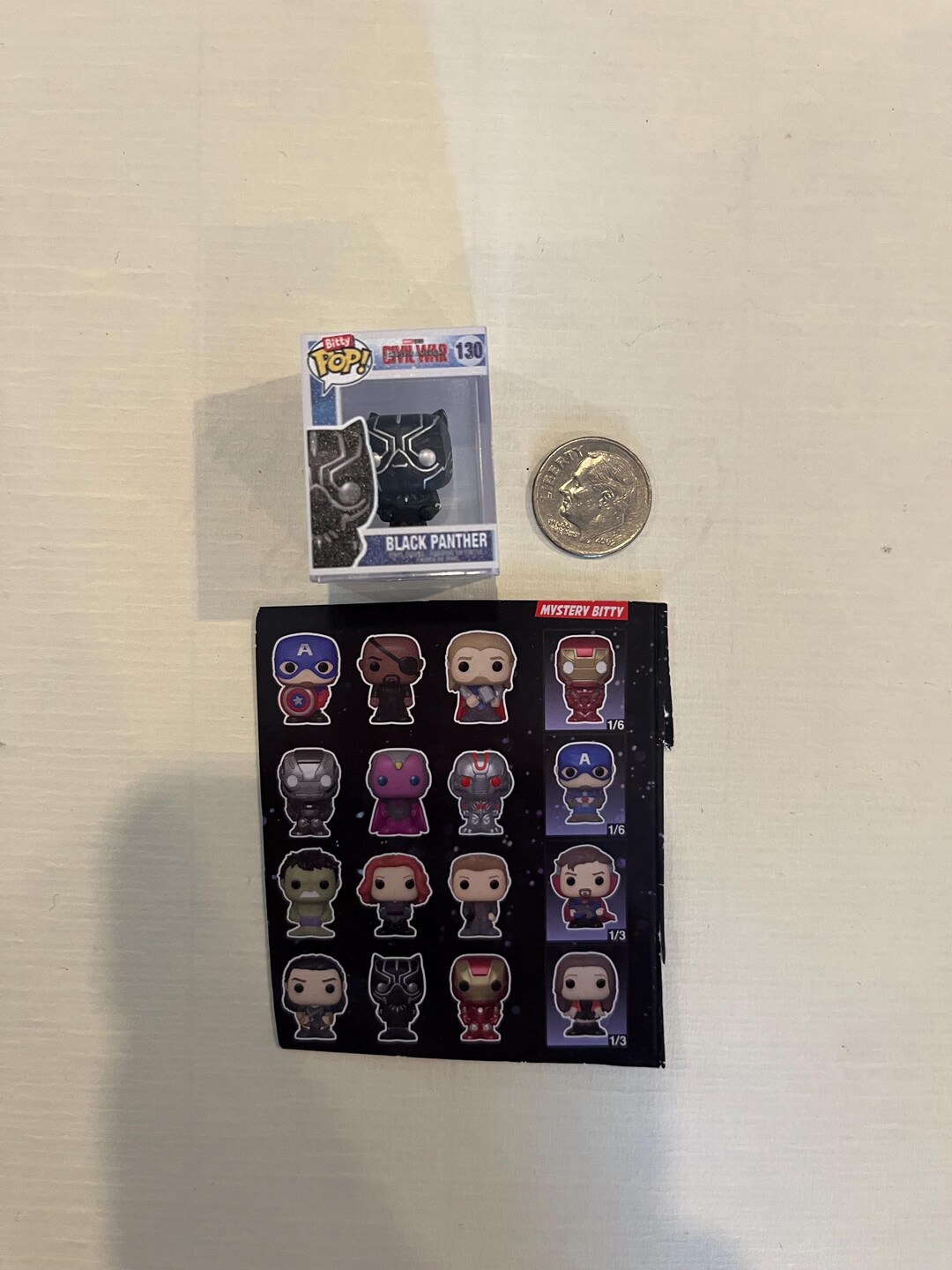 Funko Bitty Pop Avengers Infinity Saga in Perfect Condition Black ...