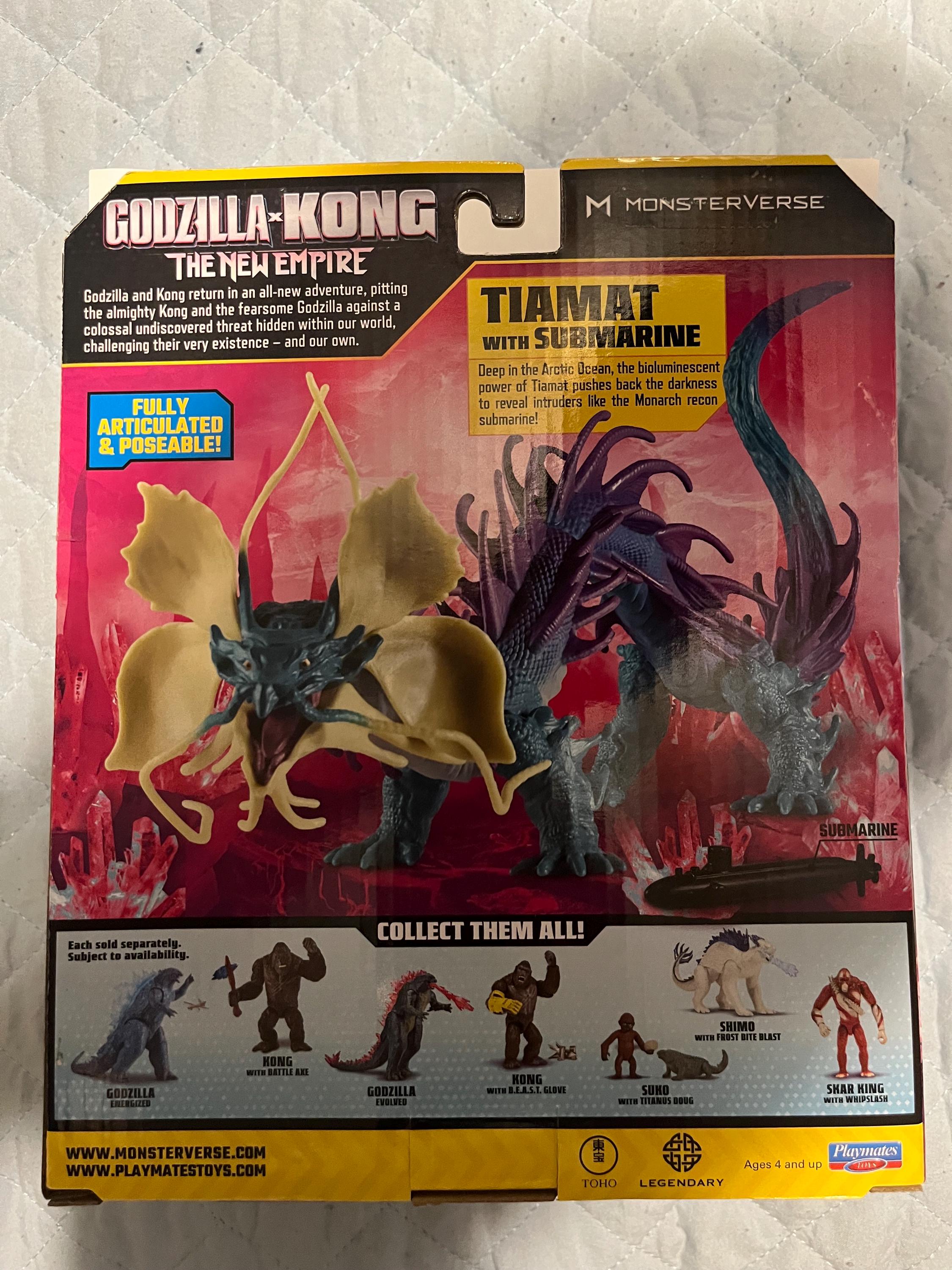 Godzilla X Kong the New Empire Monsterverse Tiamat With Submarine ...