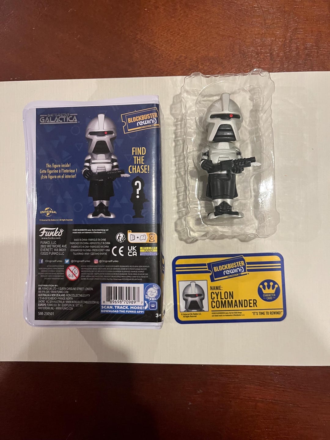 Funko Blockbuster Rewind in Perfect Condition Battlestar Galactica With ...