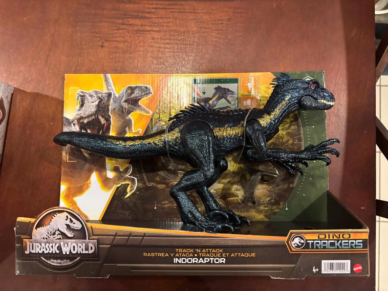 Jurassic World Indoraptor New in Box Moves and Makes Sound - Etsy