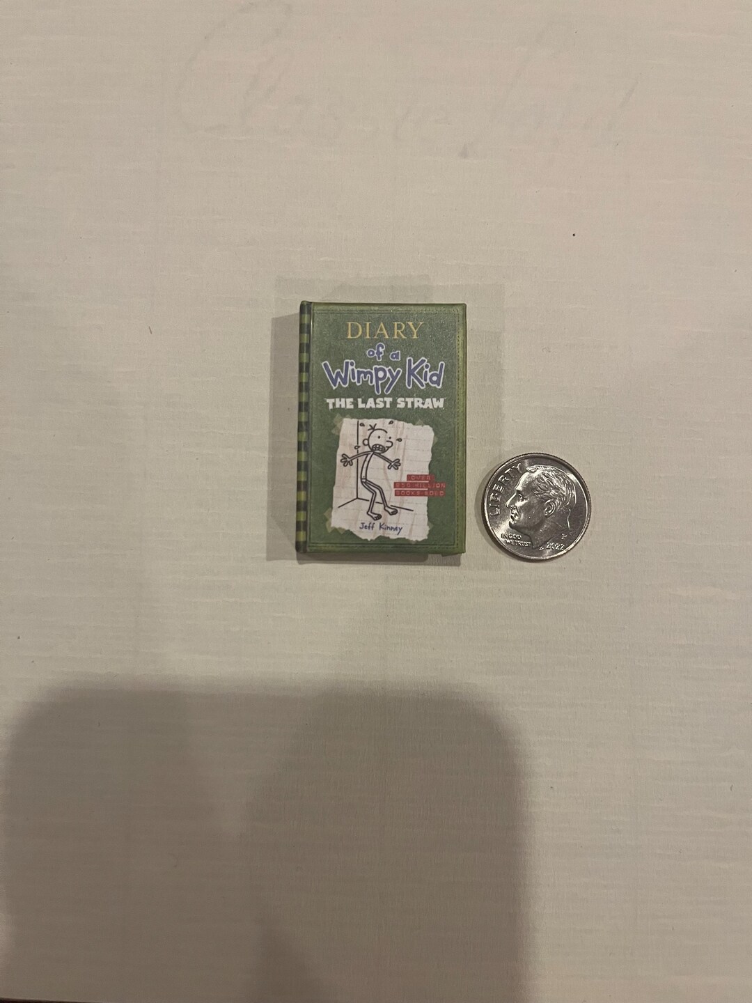 Mini Brands Real Books Ultra Rare Diary of A Wimpy Kid the Last Straw ...