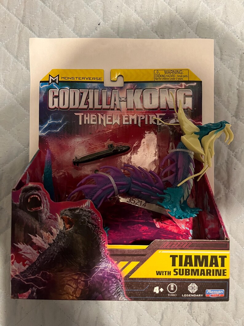 Godzilla X Kong the New Empire Monsterverse Tiamat With Submarine ...