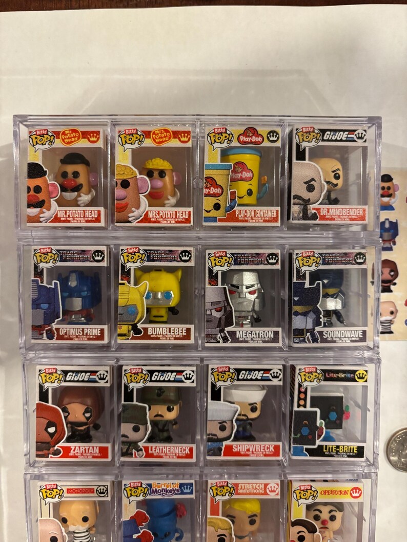 Funko Bitty Pop RETRO Edition in Excellent Condition Includes Complete ...