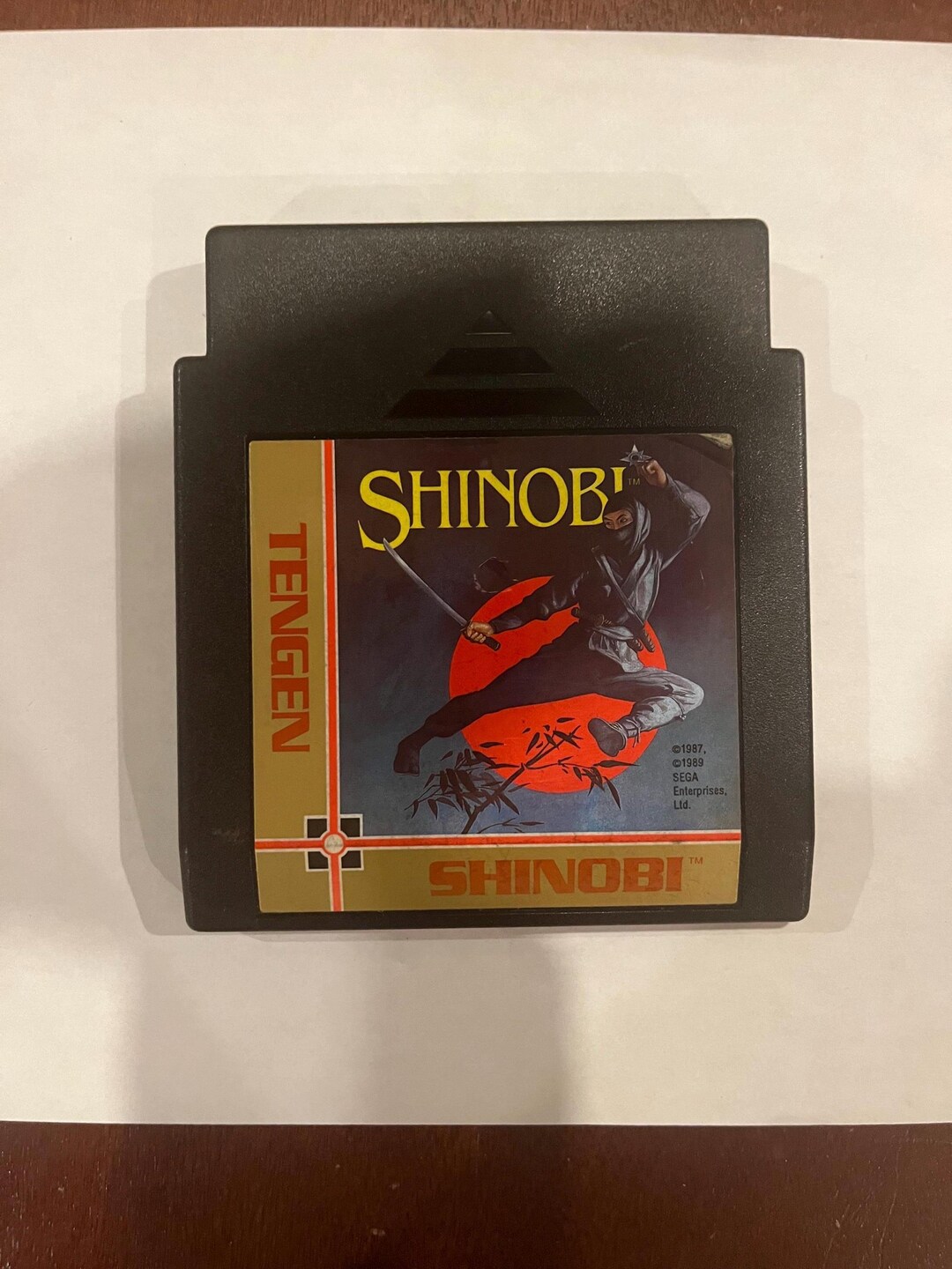 Nintendo Tengen Shinobi Game Works Perfectly - Etsy