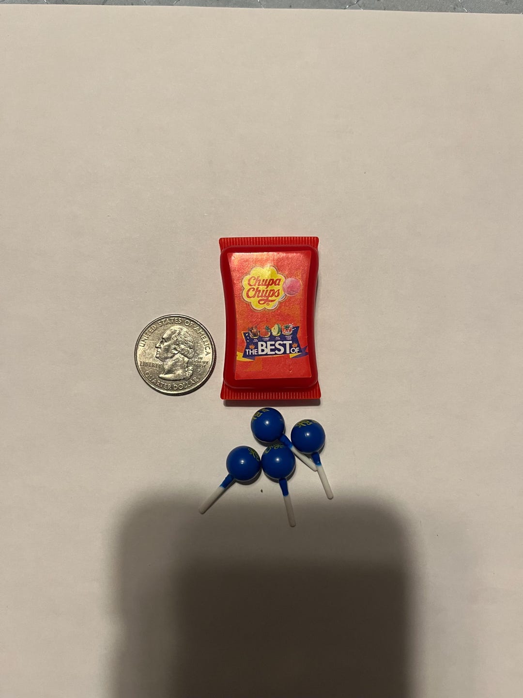 5 Surprise Mini Brands in Perfect Condition! Chupa Chups Blue Lollipops ...