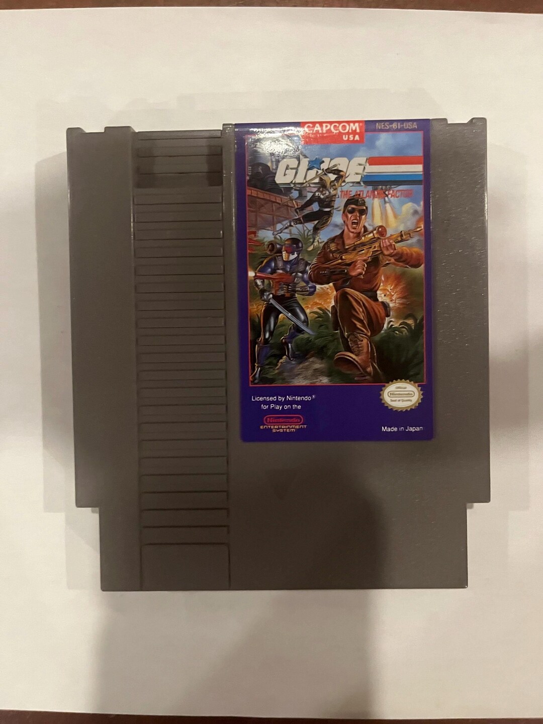 Nintendo GI Joe the Atlantis Factor Game Works Perfectly - Etsy