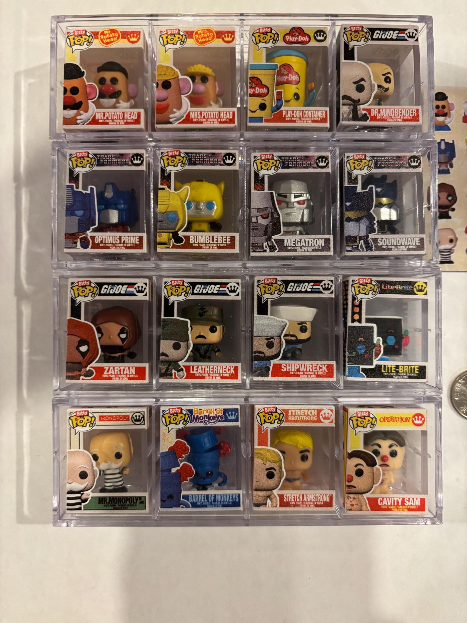 Funko Bitty Pop RETRO Edition in Excellent Condition Includes Complete ...