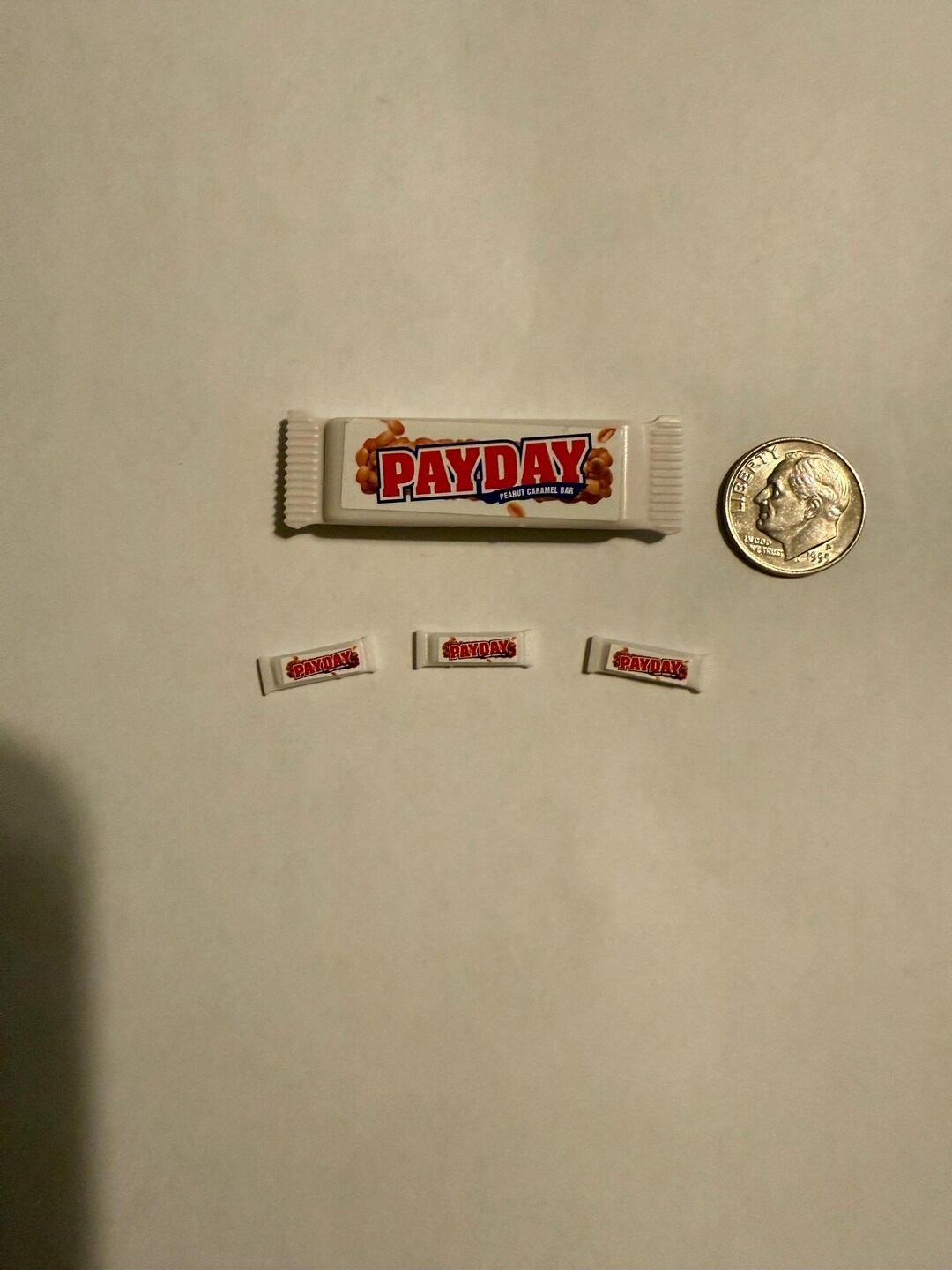 5 Surprise Mini Brands in Perfect Condition Payday Candy Bar With Three ...