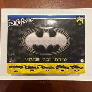 Hot Wheels Batmobile Collection 85 Years Comes With 5 Cars New in Box ...