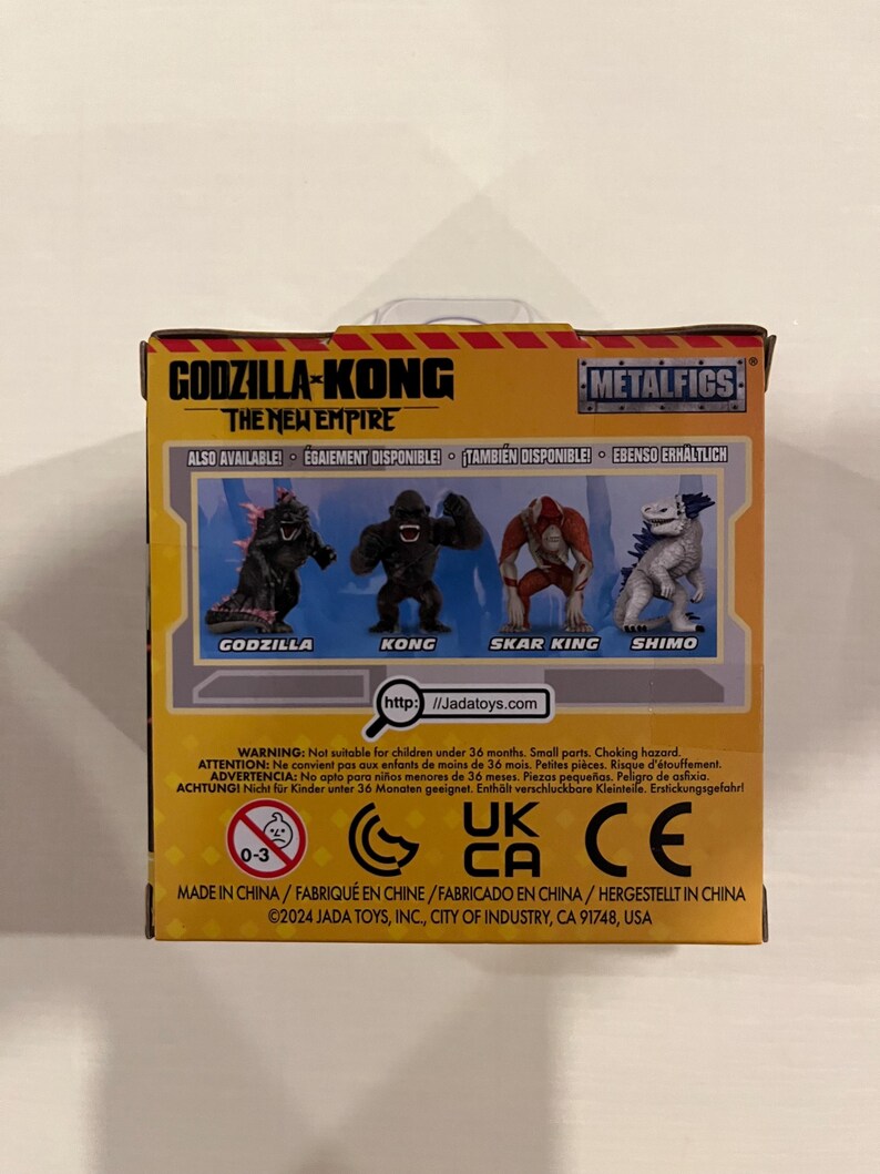 Godzilla X Kong the New Empire Metalfigs Die-cast Keychain King Kong - Etsy