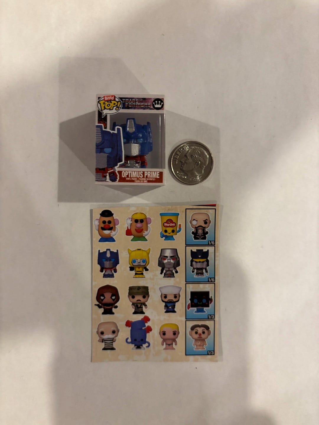 Funko Bitty Pop RETRO Edition in Excellent Condition Transformers ...