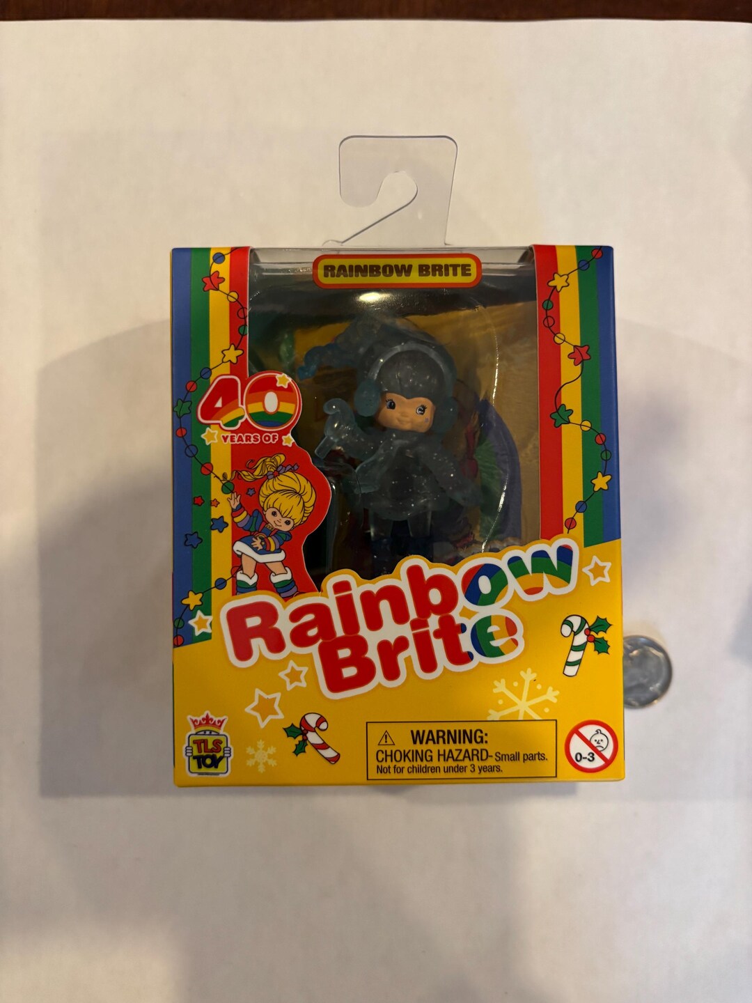 Rainbow Brite Christmas Holiday Edition Black Light Ultra Rare New in ...
