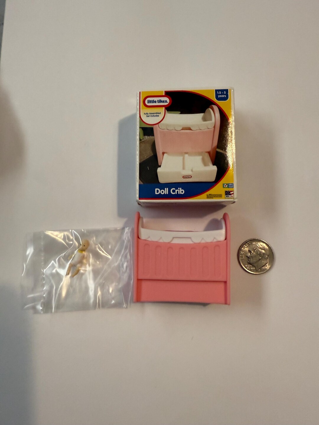 Miniverse Mini Little Tikes Series 3 in Perfect Condition Doll Crib - Etsy