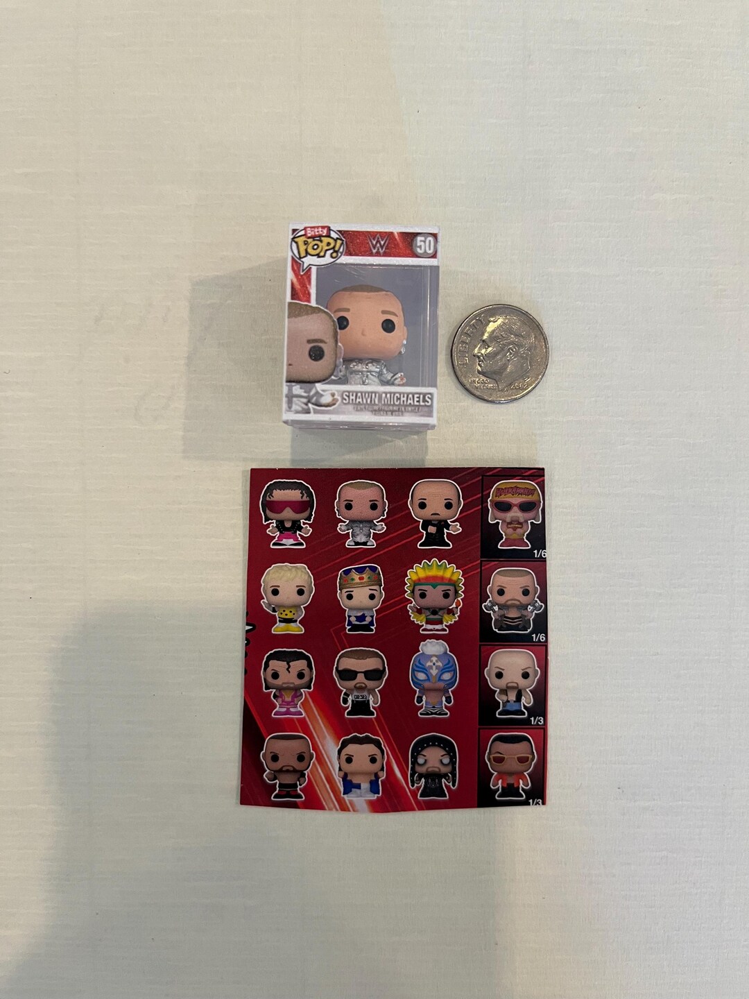 Funko Bitty Pop WWE in Perfect Condition Shawn Michaels #50 - Etsy