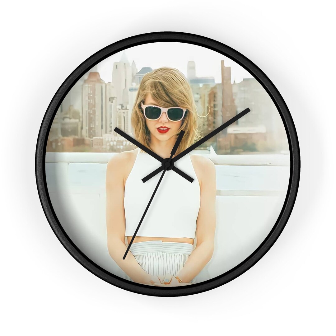 Taylor Swift City Scape Wall Clock - Etsy