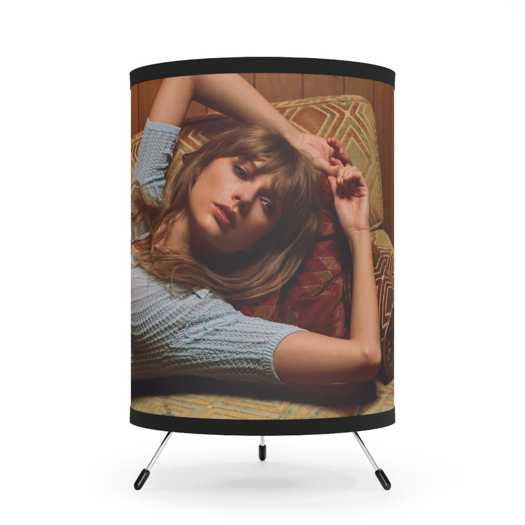 Taylor Swift Sofa Tripod Lamp With High-res Printed Shade, USCA Plug - Etsy