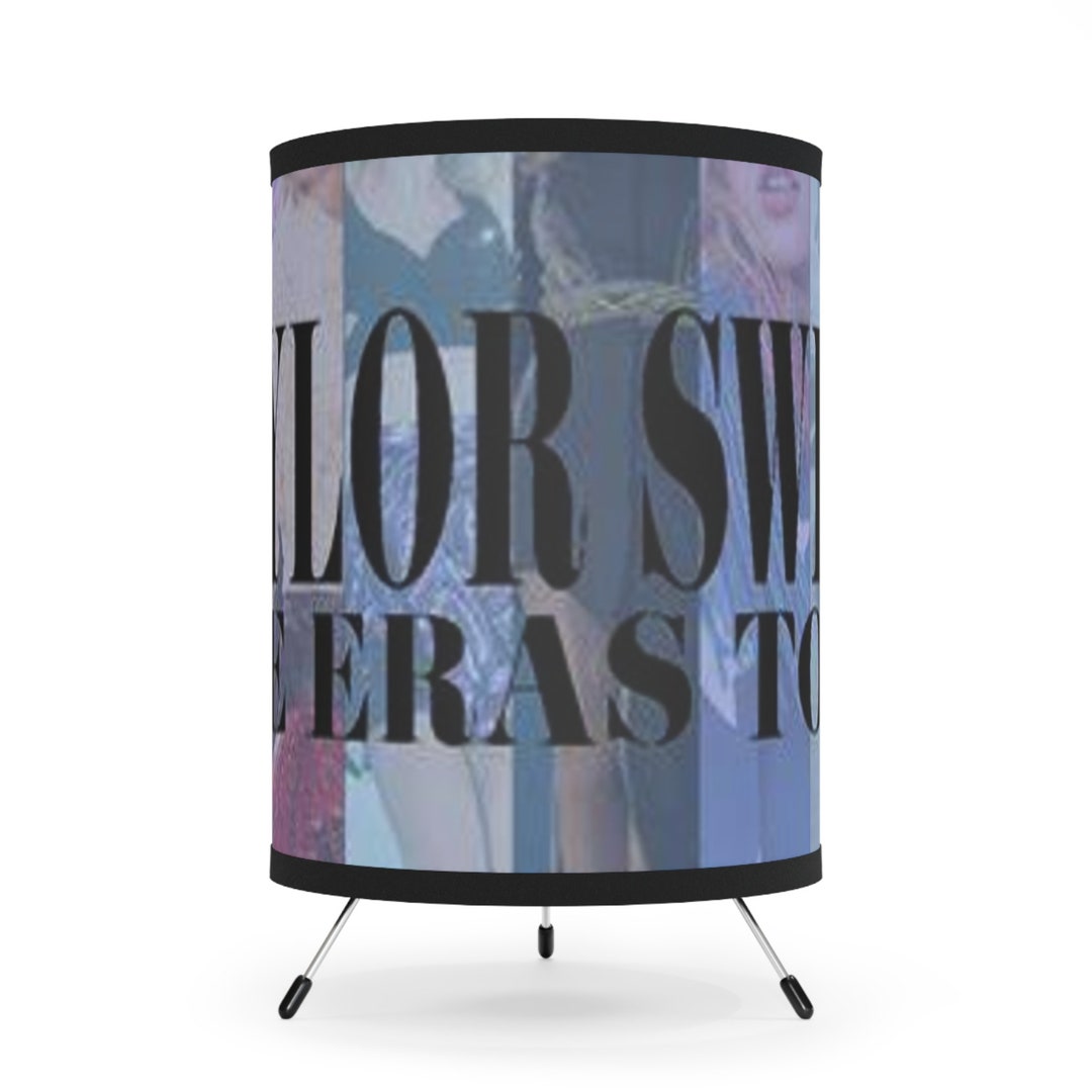 Taylor Swift Eras Tripod Lamp With High-res Printed Shade, USCA Plug - Etsy