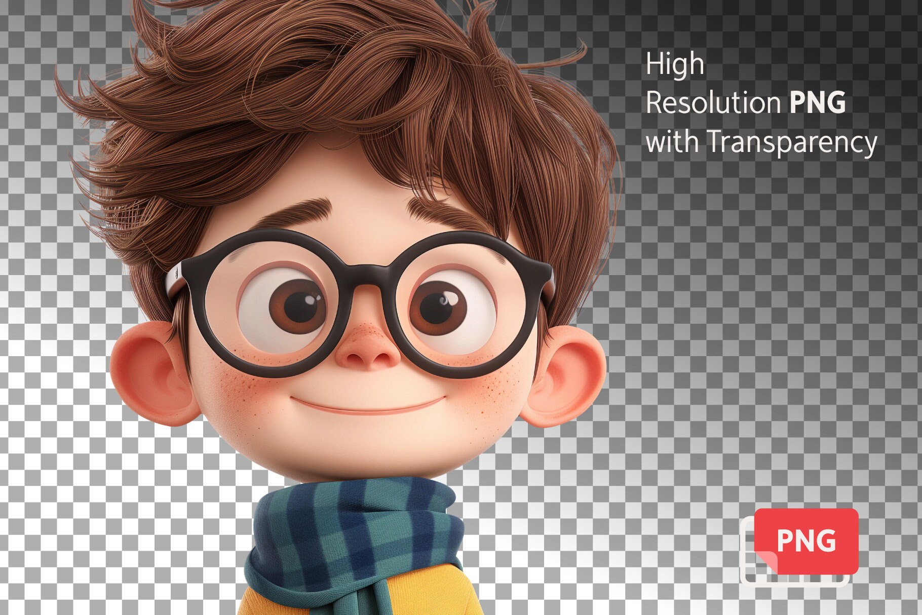 Cute Cartoon Children PNG Clipart, Realistic Style (digital Download ...