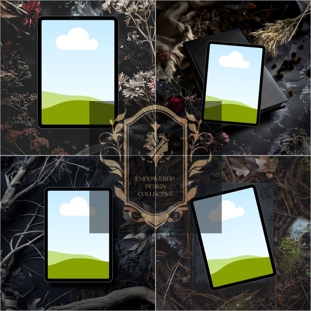 Deep Forest - Book Mockup Template | Flat Lay | Bookstagram | Social ...
