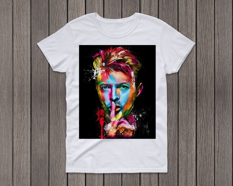 DAVID BOWIE T-shirt, David Bowie Shirts, Bowie Rock T-shirts, Rock ...