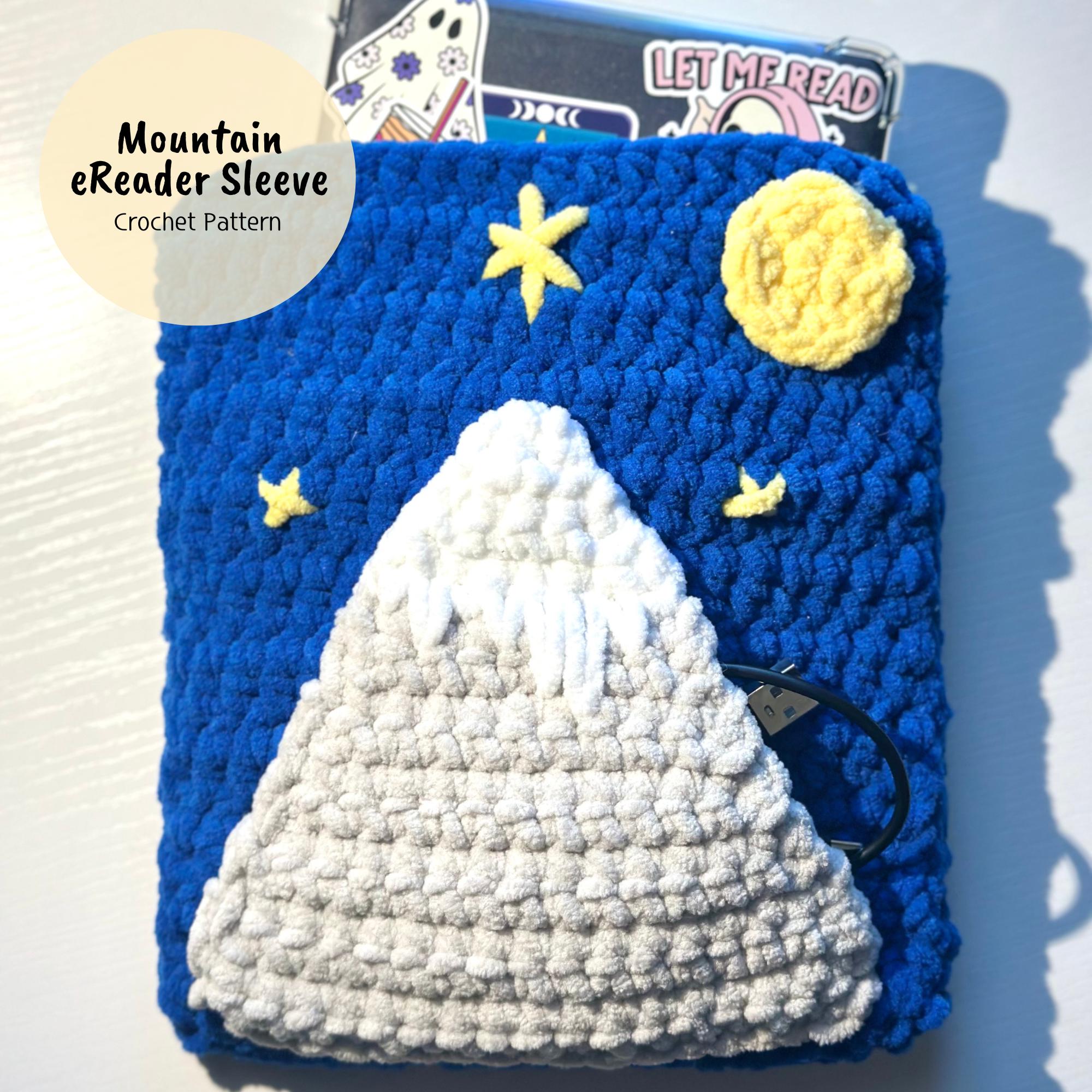 Mountain View Ereader Crochet Pattern With Pocket - Etsy
