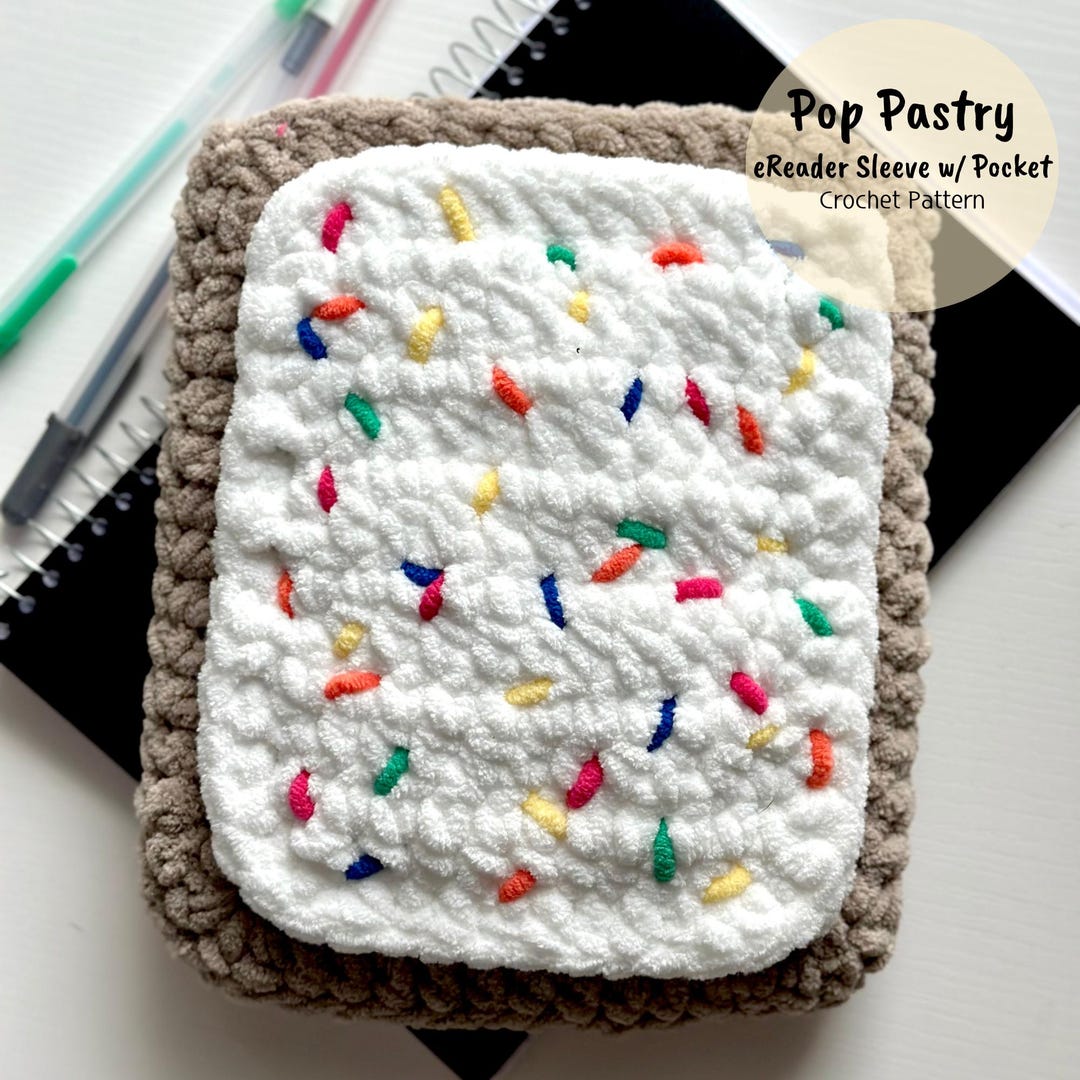 Pop Pastry Ereader Sleeve With Pocket - Etsy