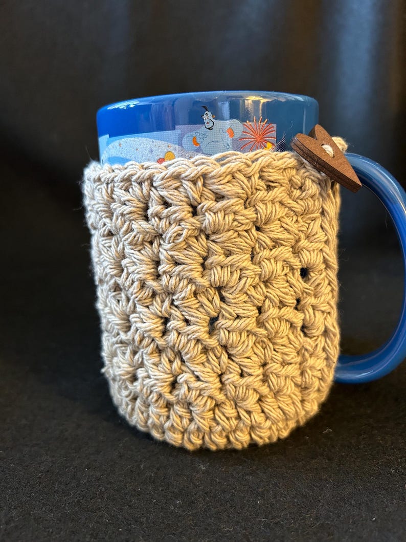 Crocheted Mug Cozy - Etsy