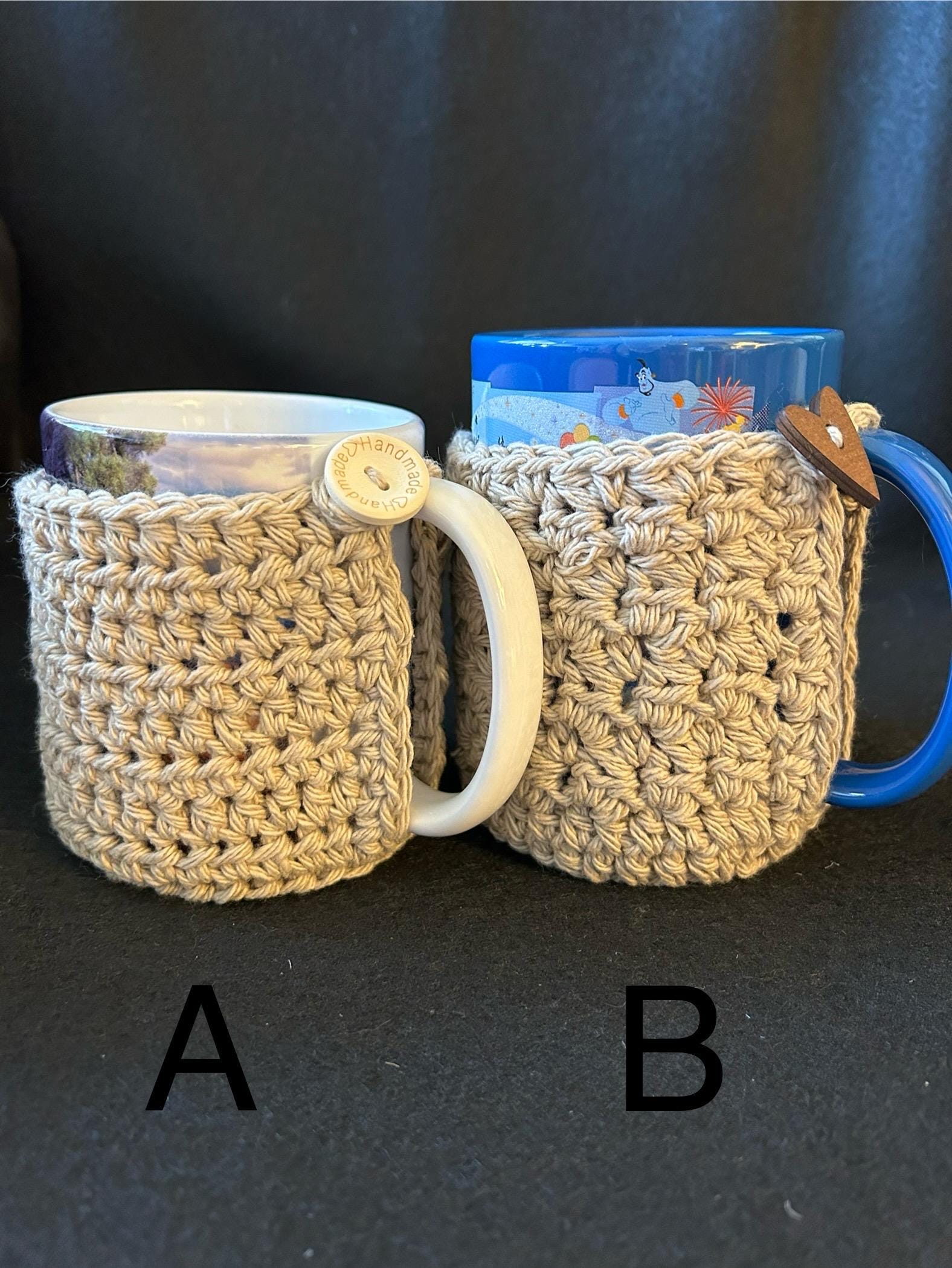 Crocheted Mug Cozy - Etsy