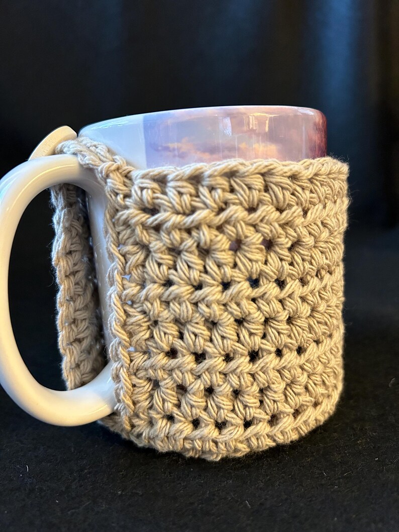 Crocheted Mug Cozy - Etsy