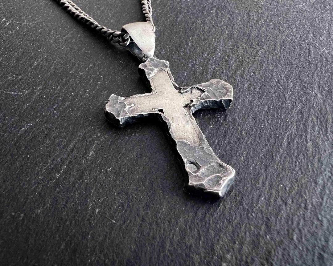 Sanctum - Cross Sterling Silver 925 Pendant / Crucifix Religious ...