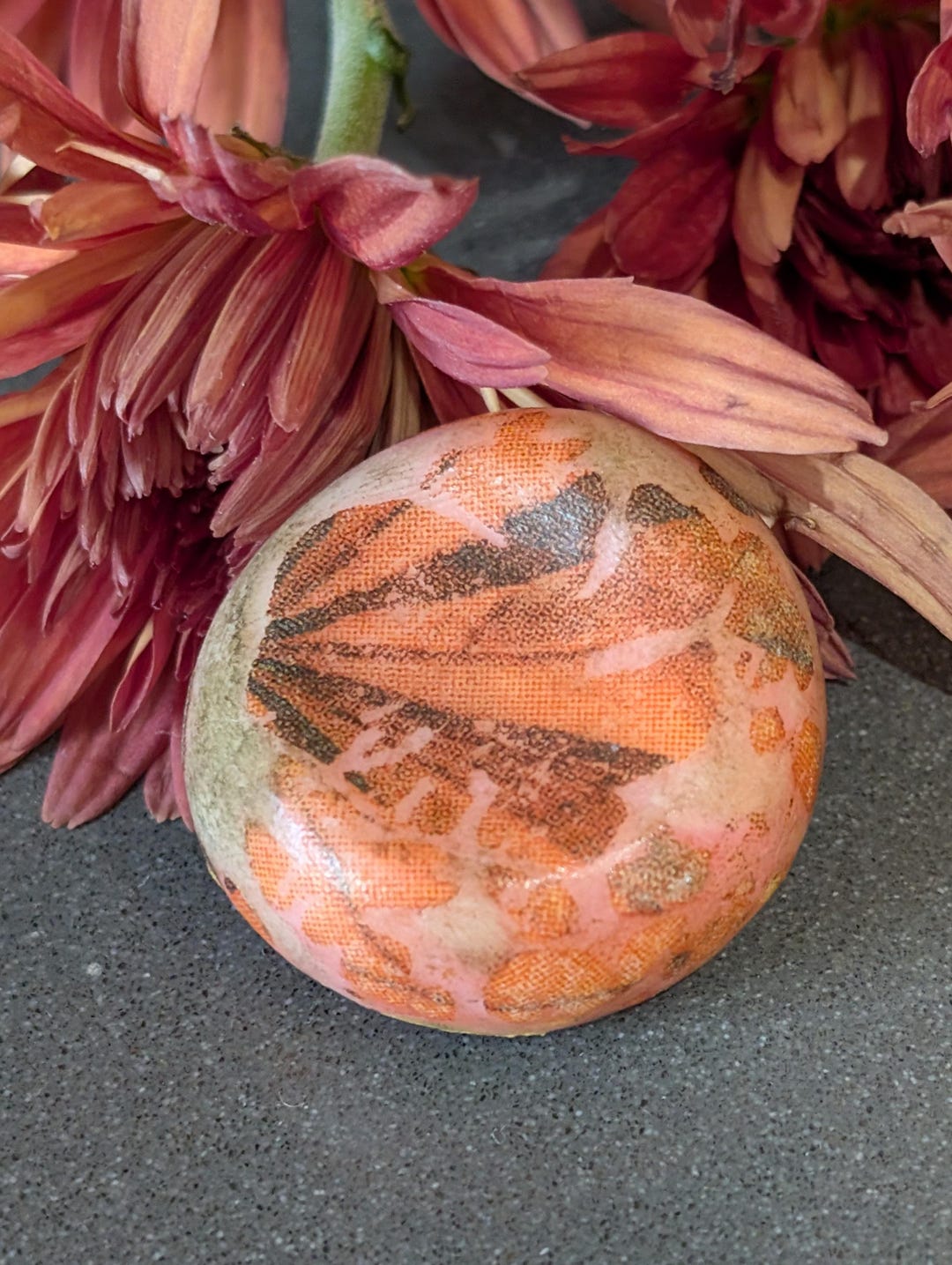 Autumn Garden Nug No. FG6, Word Stone, Fidget, Worry Stone, Gift ...